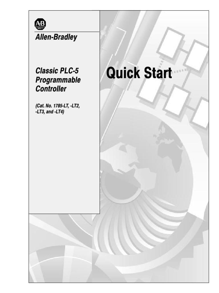PLC5 - Quick Start | PDF | Programmable Logic Controller | Electrical ...