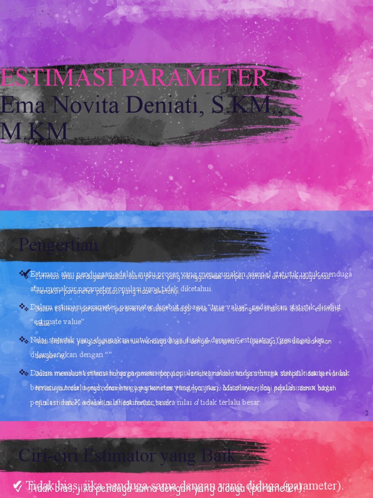 Estimasi Parameter | PDF