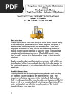 Toolbox Talks Forklift Safety English | PDF | Forklift | Vehicles