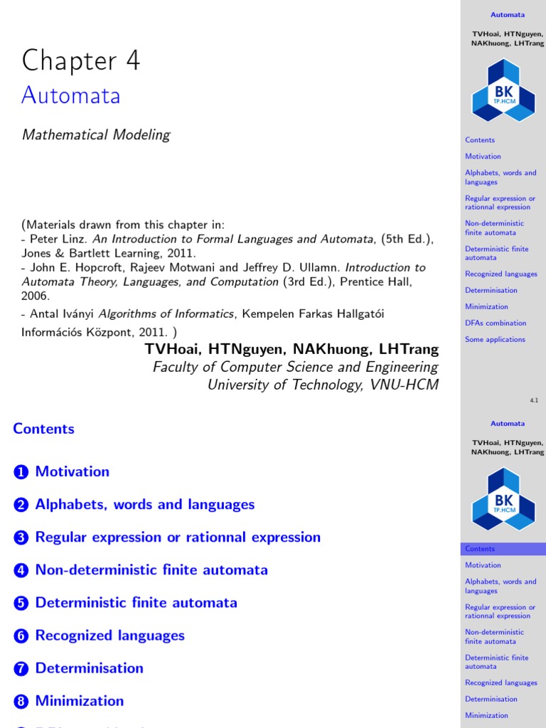 dm2 Ch4 Automata | PDF | Regular Expression | String (Computer Science)