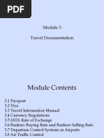 Unit 9 Travel Information Manual (F) | PDF | Travel Visa | Passport