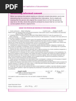 Endoscopy Consent Form en | PDF | Endoscopy | Medical Treatments