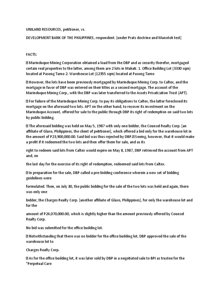 Uniland Resources | PDF | Mortgage Loan | Law And Economics