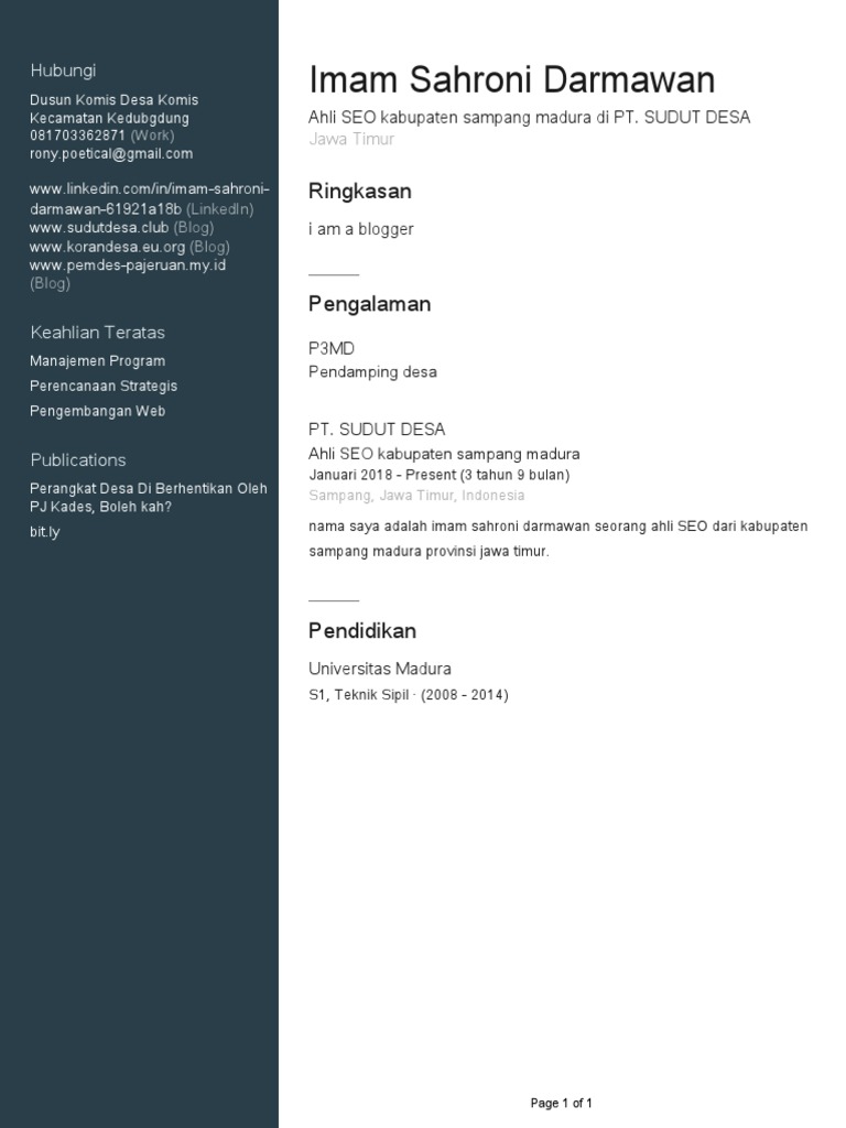 Imam Sahroni Darmawan | PDF