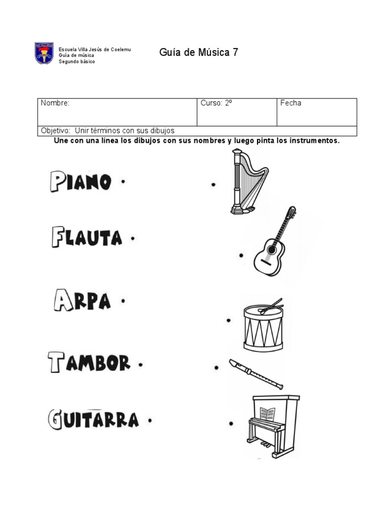 7 Guía Música Segundo Basico | PDF