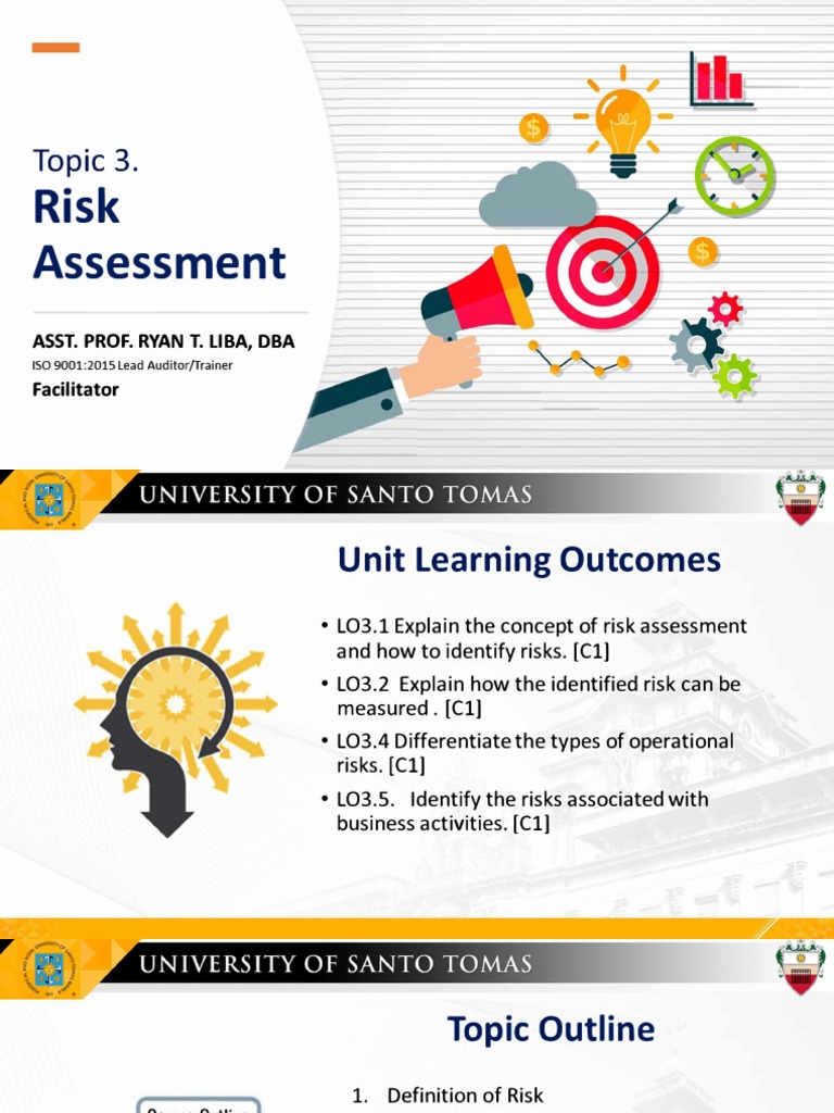 Topic 3 | PDF | Risk Assessment | Risk