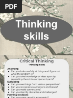 JC Key Skills Poster English | PDF | Learning | Information