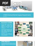 CSSD Checklist | PDF | Sterilization (Microbiology)