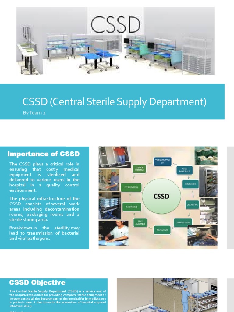 Importance of CSSD in Hospitals | PDF | Sterilization (Microbiology ...