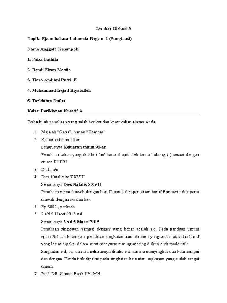 Lembar Diskusi 3 | PDF