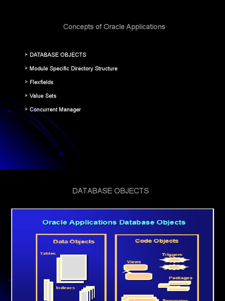 Concepts of Oracle Applications | PDF