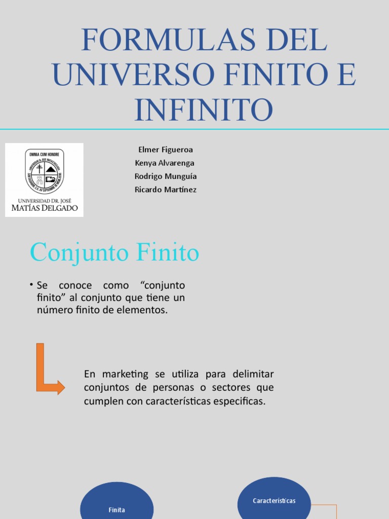 Finito e Infinito | Descargar gratis PDF | Intervalo de confianza ...
