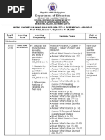 Shs Lesson-Exemplar Template | PDF | Teachers | Learning
