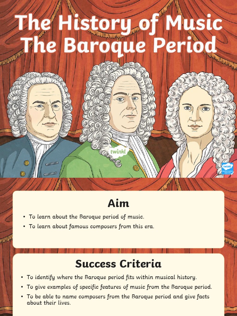 Baroque Music: Composers & Features | PDF | Baroque Music | Johann ...