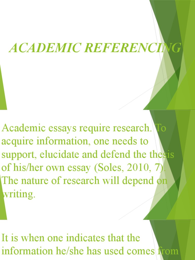Academic Referencing | PDF | Plagiarism | Communication
