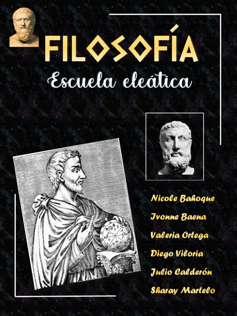 Escuela Eleatica Filosofia 10a | PDF | Filosofía griega antigua ...