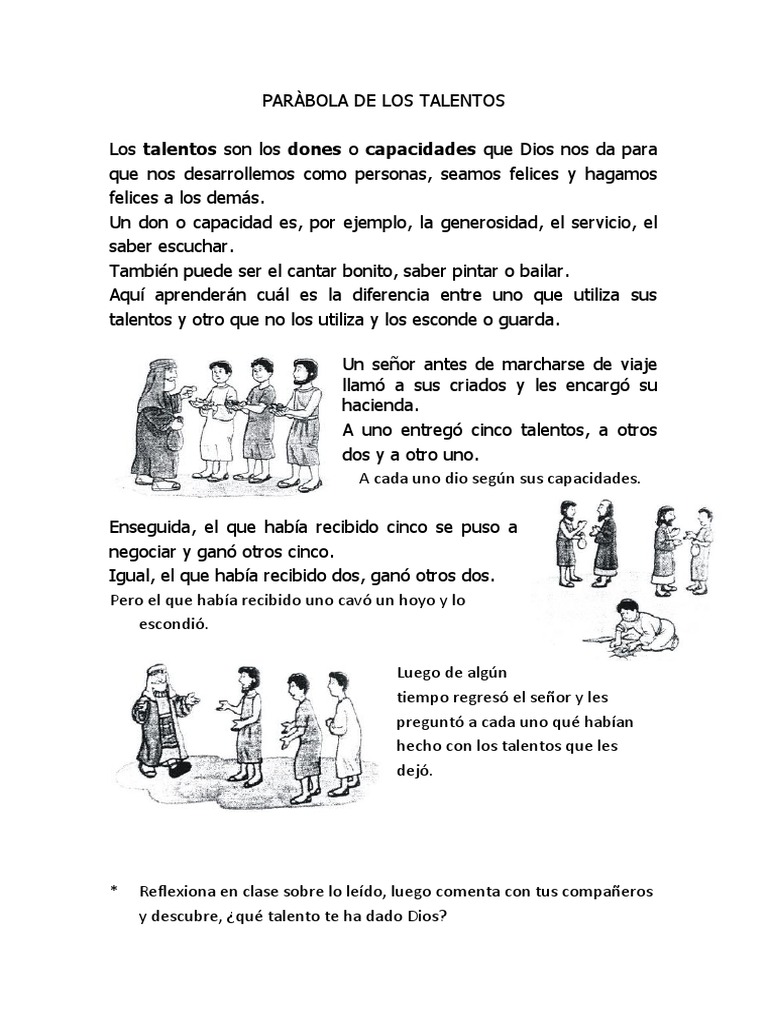 Paràbola de Los Talentos | PDF