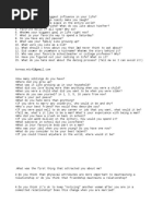 The 36 Questions That Lead To Love - The New York Times | PDF | Love