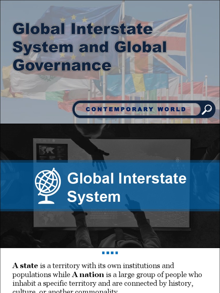 Unit 2 C Global Interstate and Global Governance | PDF | Economic ...