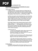 The American Pageant Chapter 2 | PDF | Jamestown, Virginia | English ...