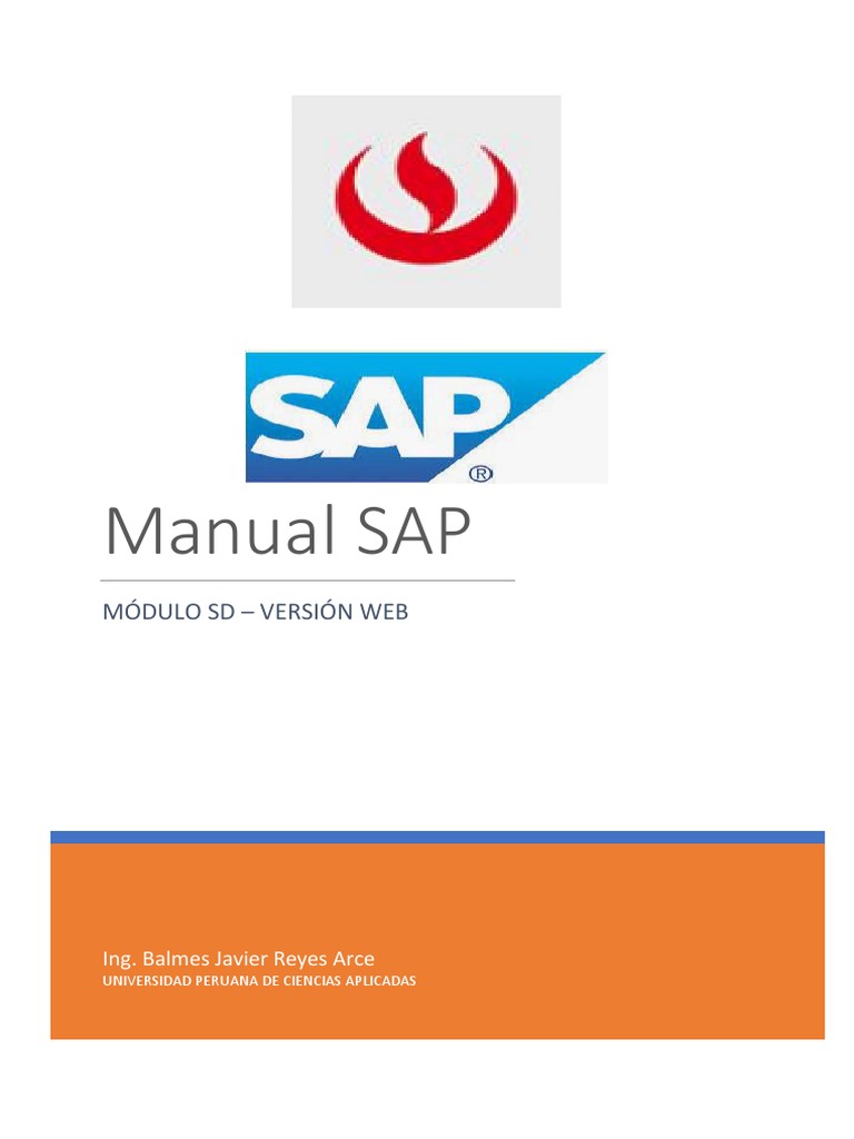 Manual SAP SD: Proceso Orden-a-Cobro | PDF | Contabilidad | Cliente