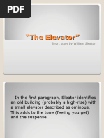 The Elevator by William Sleator | PDF | Elevator