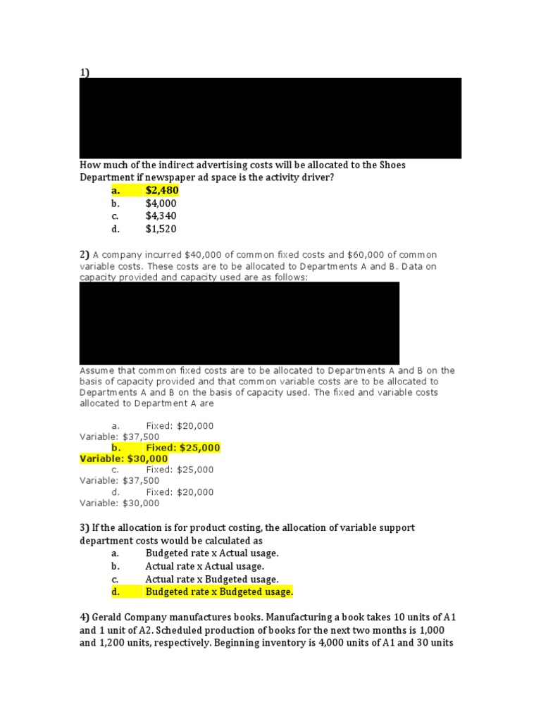 Cost - Accounting Reviewer | Download Free PDF | Cost Of Goods Sold ...