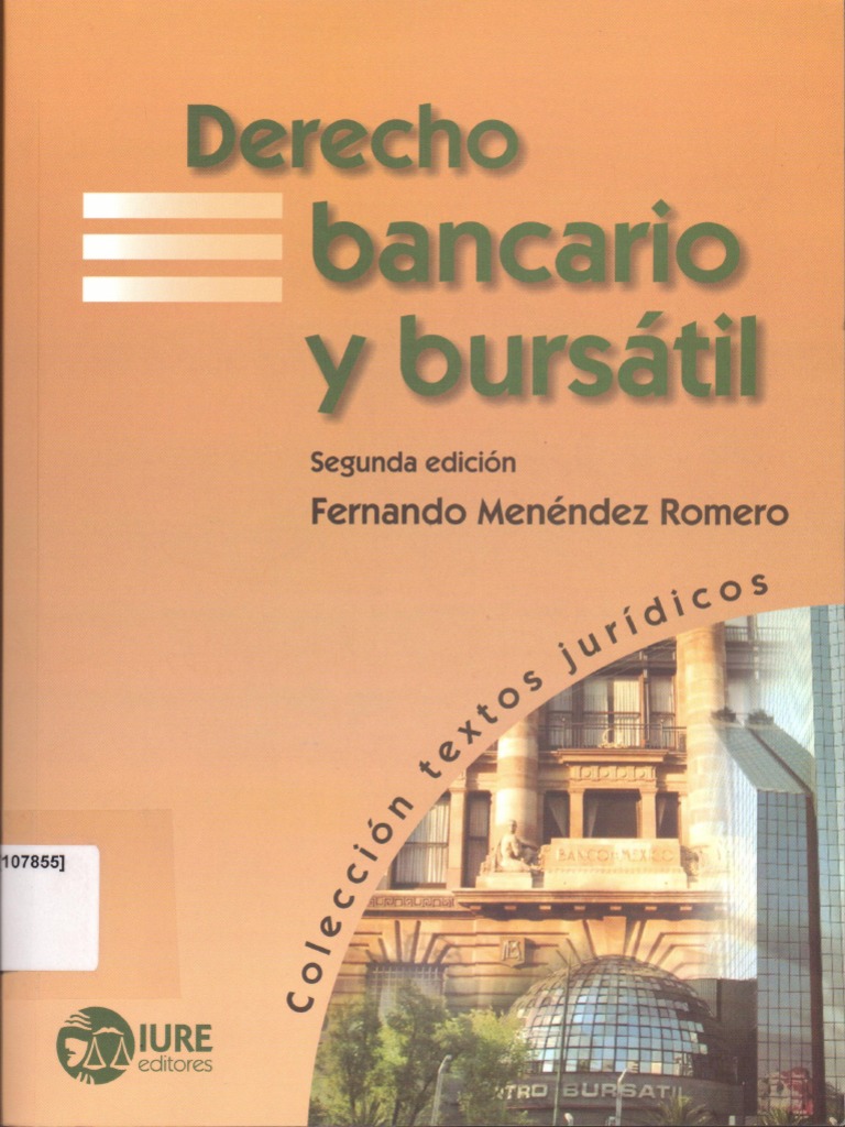 Derecho Bancario y Bursatil Libro | PDF