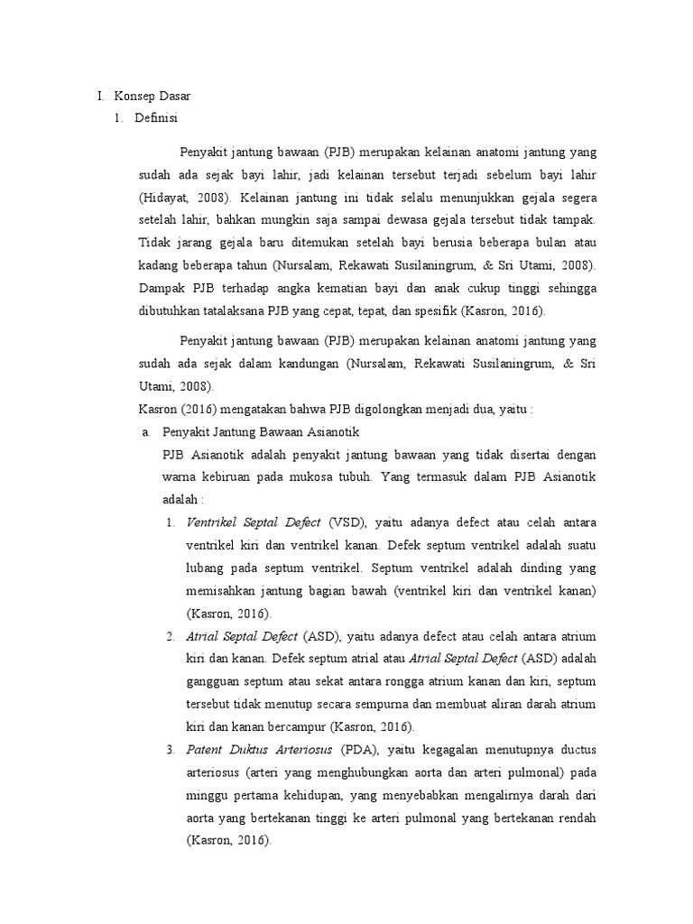 Tugas VSD Kep. Anak | PDF | Sains & Matematika