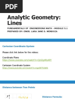Class 11 Math: Straight Lines Guide | PDF | Line (Geometry) | Slope