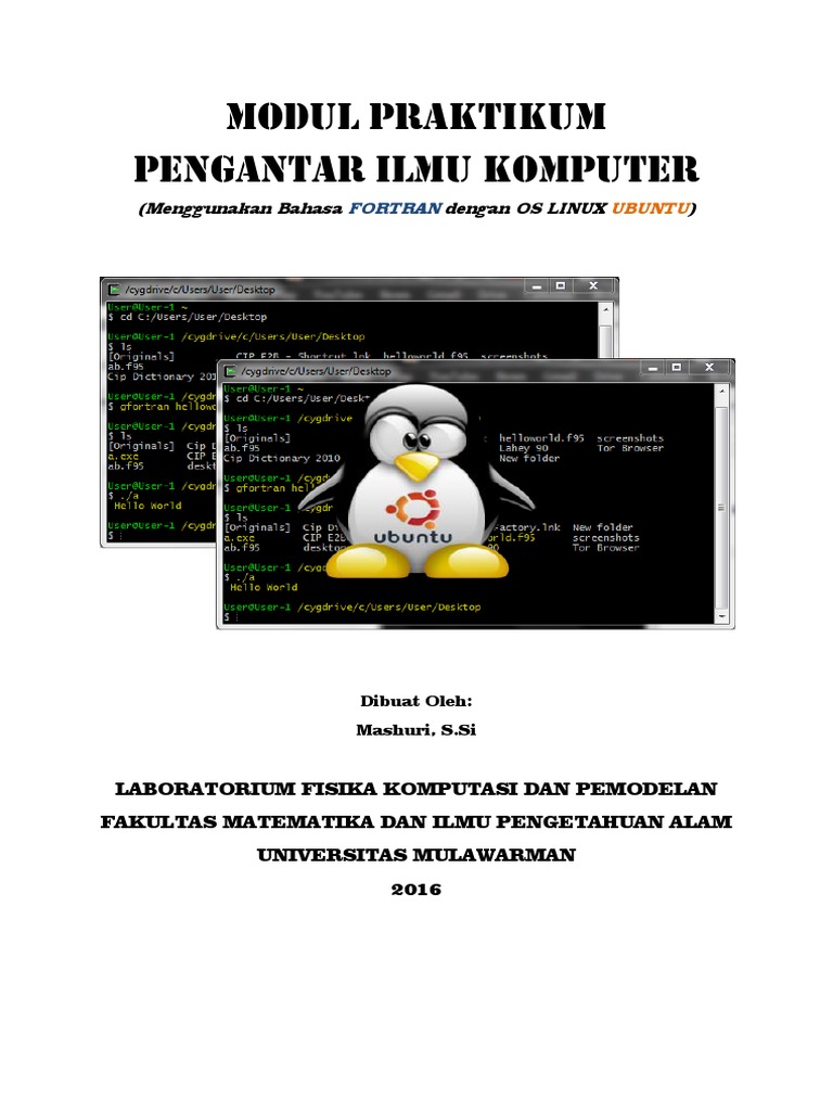 Modul Pengantar Ilmu Komputer Pdf