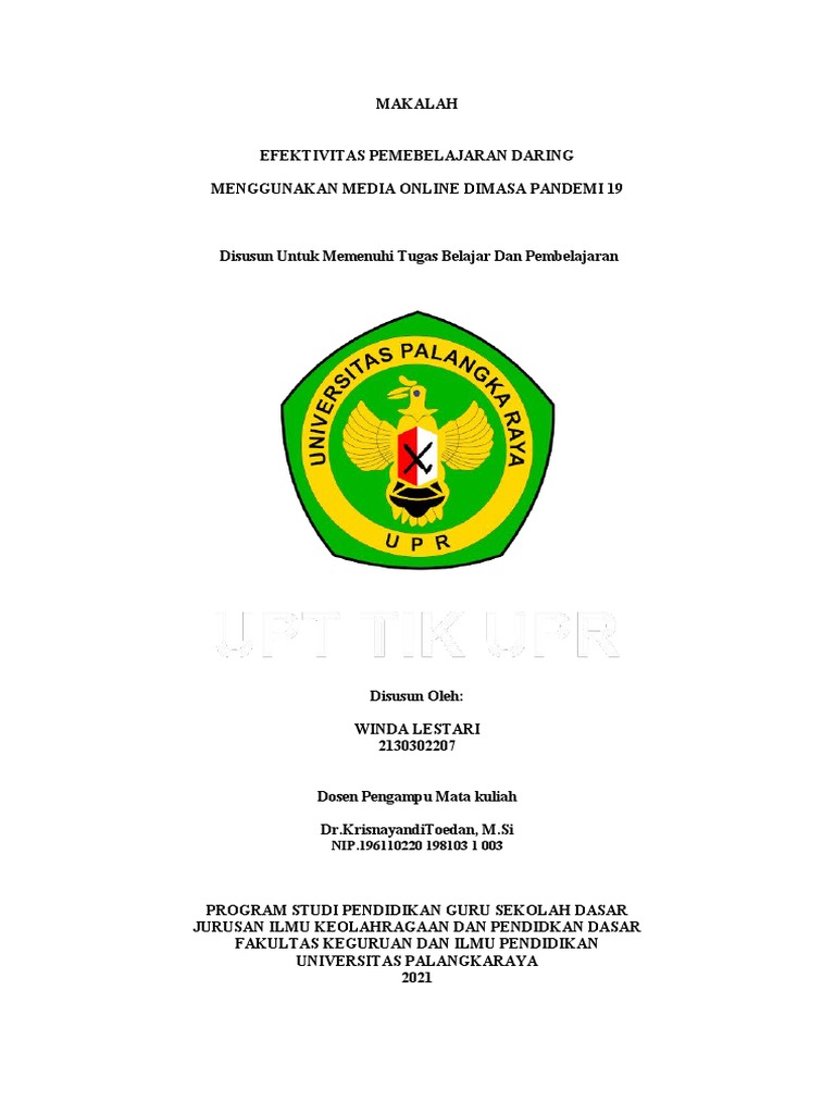 Fix MAKALAH WINDA LESTARI | PDF