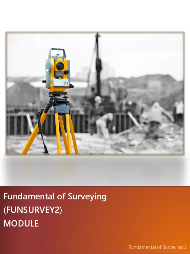 Fundamental of Surveying 2 | PDF | Area | Volume