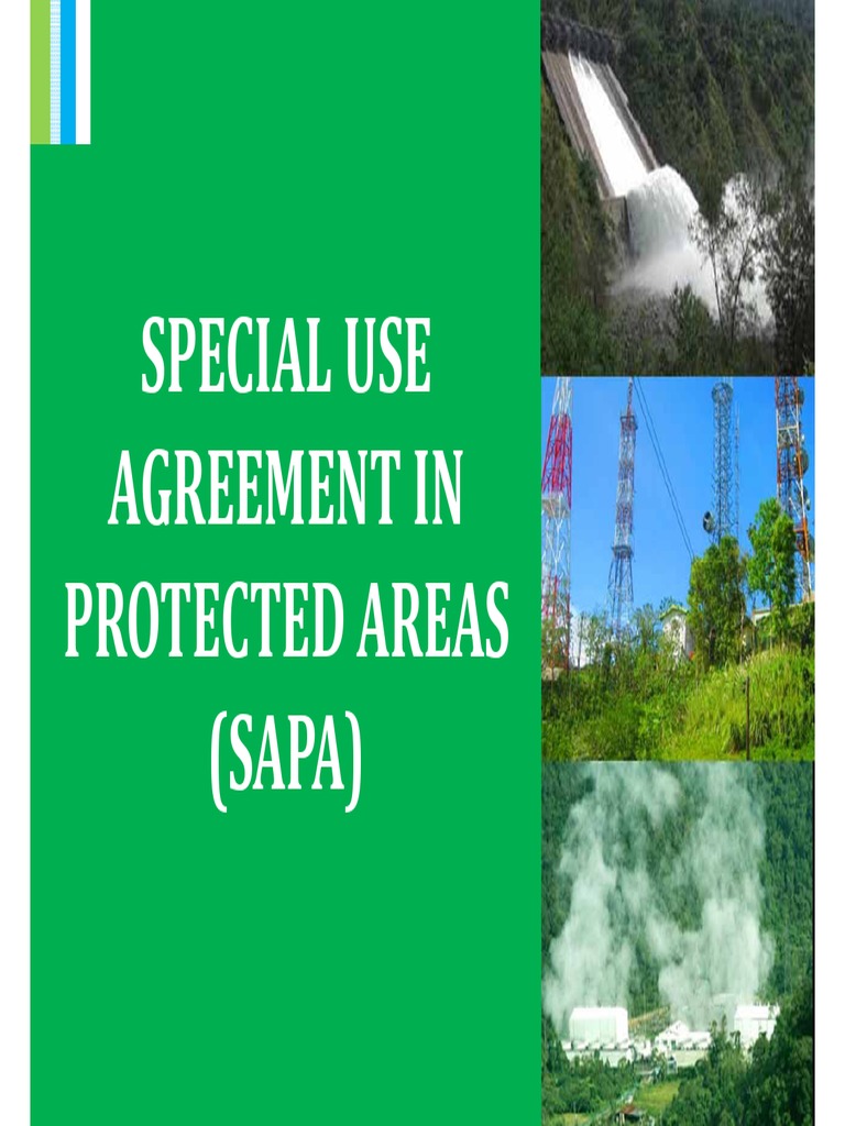 Special Use Agreement in Protected Areas (SAPA) | PDF | Birth ...