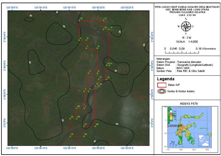 Peta Topografi Luwu Utara 1 | PDF | Catur | Bukaan catur