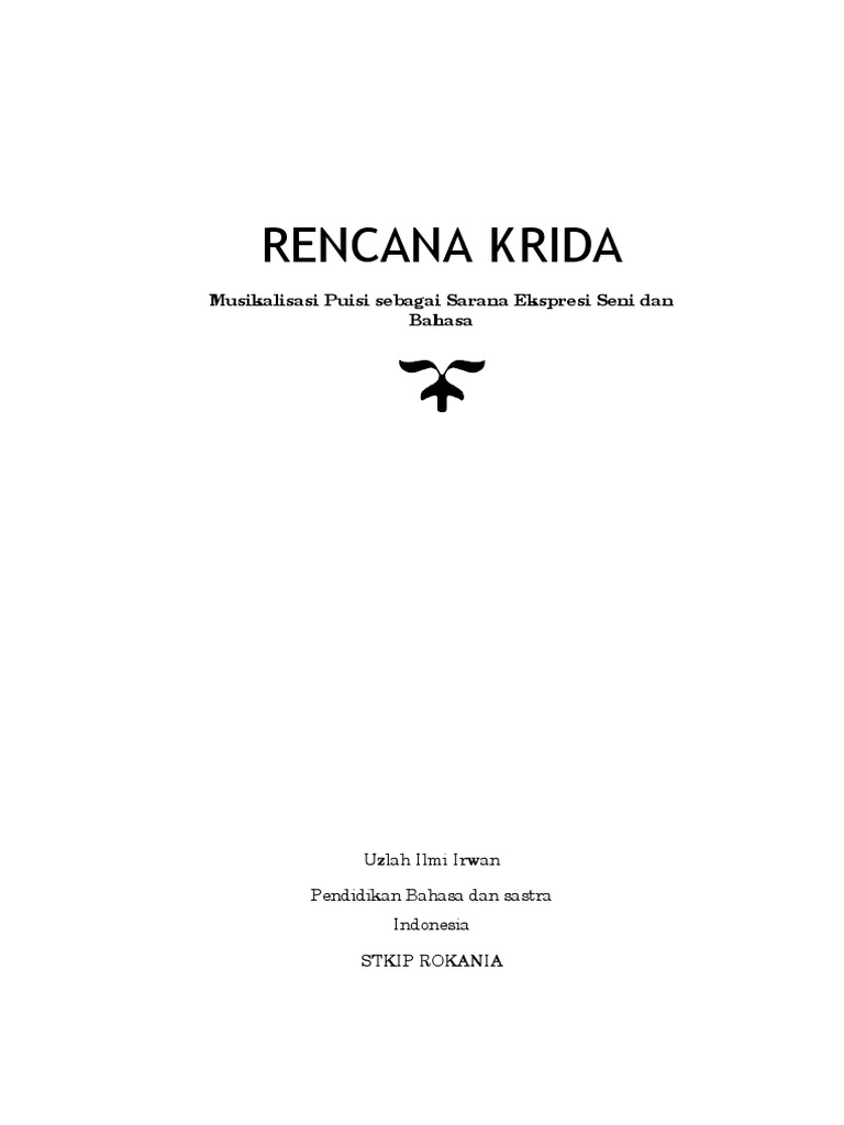 Contoh Krida | PDF