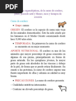 Visceras de La Res | PDF | Menudencias | Carne