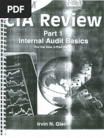 CIA Part 1 Study Material Overview | PDF | Internal Audit | Audit