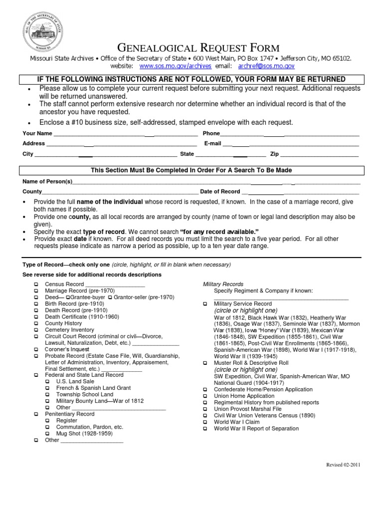 Archives Request Forms | PDF | Fair Use | Copyright