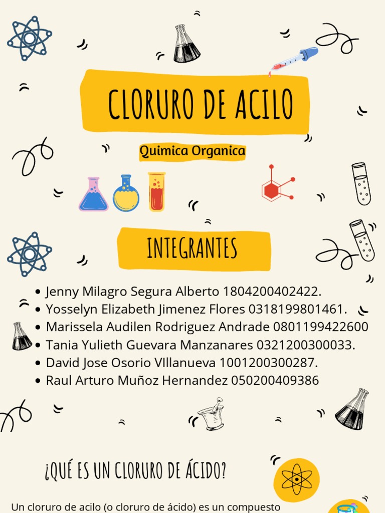 Cloruro de Acilo: Definición y Usos | PDF | Compuestos de carbono | Química