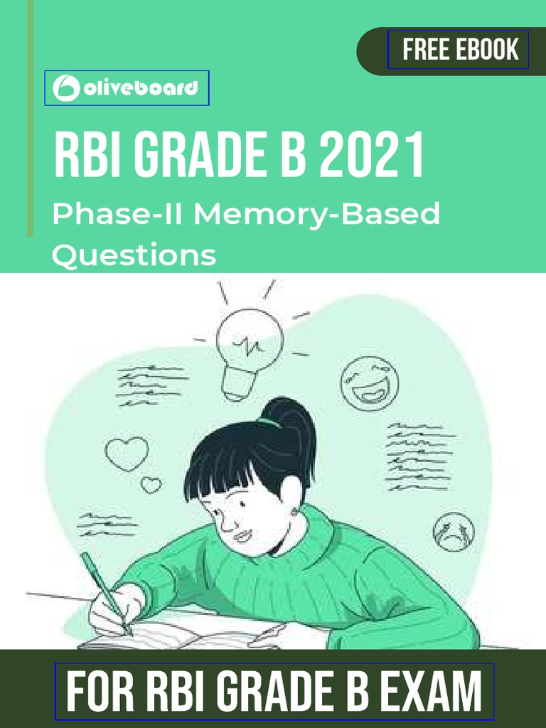 RBI Grade B 2021 Phase-II Questions | PDF | E Books | Economies