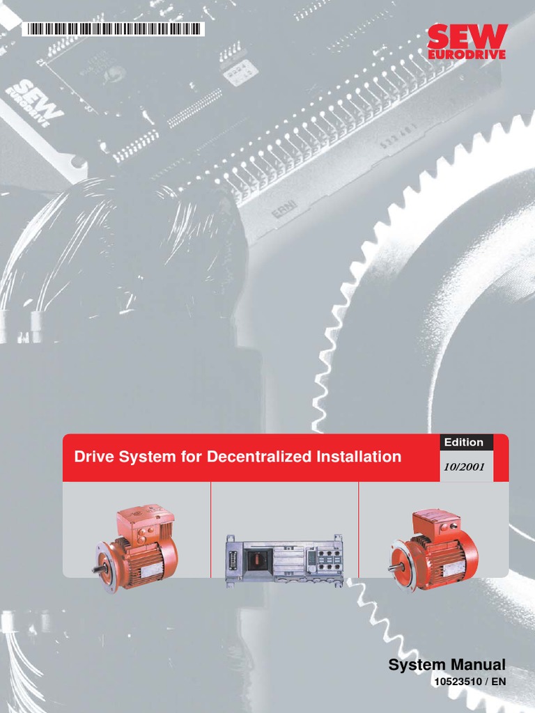 Sew Motor Eurodriver | PDF | Electric Motor | Gear