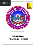Filipino1 - Q3 - Module14 - Mga Babala Sa Paligid - v1 | PDF