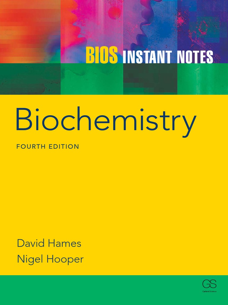 Biochemistry: Instant Notes | PDF | Cell (Biology) | Bacteria