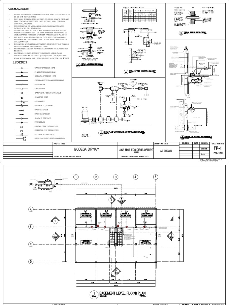 Bodega Dipnay: Legends | PDF | Fire Sprinkler System | Pipe (Fluid ...