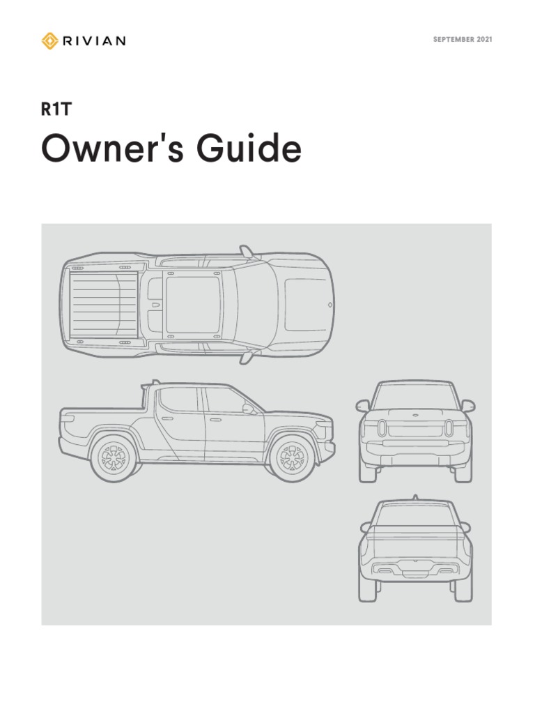Rivian R1T Owners Manual | PDF