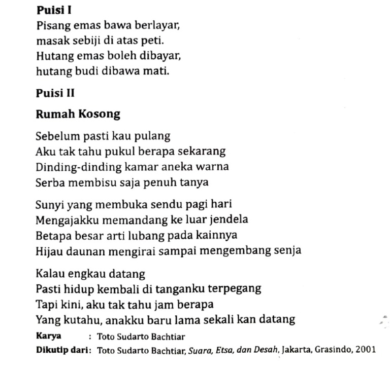 Contoh Puisi | PDF