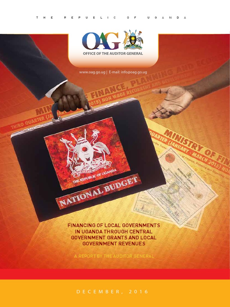 Financing of Local Governments in Uganda | PDF | Taxes | Budget
