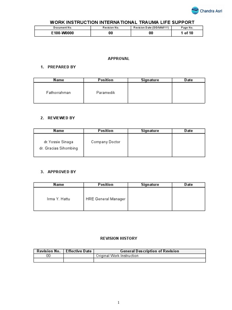 E00-W0000 Sop Itls | PDF