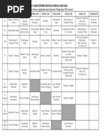 Final Time Table - 2025-26 | PDF | Inquiry | Science